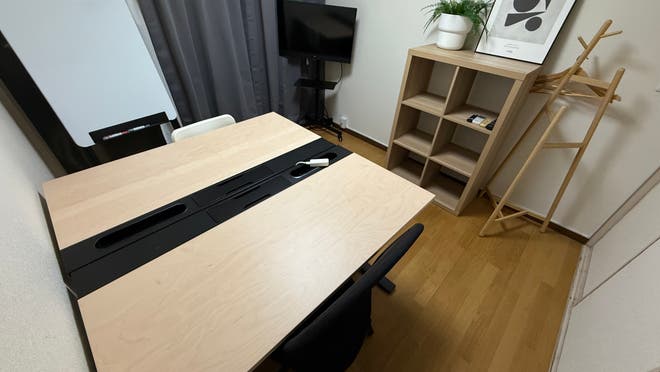 品川駅3分🚶♂️しっかり個室で集中👌オンライン会議🧑💻打ち合わせ👍シャトープレイス品川・Cコワーキングスペースの写真2