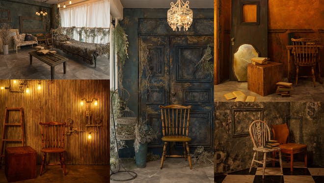 【エリックスタジオ】ホワイト&グレーのシックな空間!大きな窓も備えた明るいスタジオの写真1