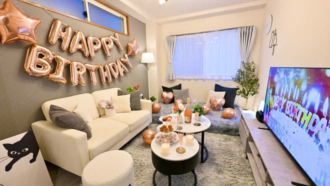 2025年12月OPEN🤍烏丸御池すぐ🎀✨北欧モダン💖ふわふわマットレス💕女子会/おうちデート💕大迫力50㌅TV🎮✨の写真1