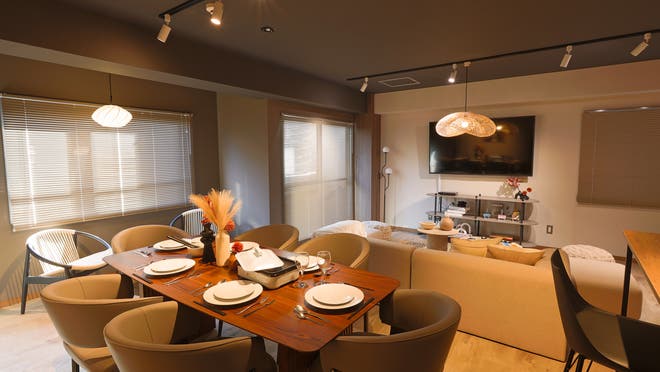 スペモ🏠️難波駅徒歩5分🚶パーティー🎊飲み会🍻テレビ📺️ママ会👶歓送迎会✈️717_LIVING大阪難波の写真1