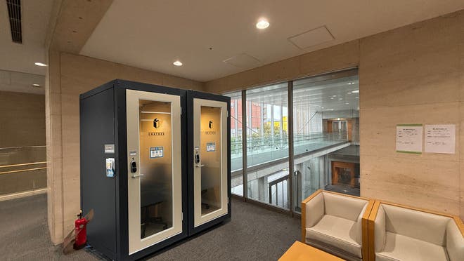 【CHATBOX 神戸先端医療センター】201 Web会議・通話に最適/無料WiFi/電源ありの写真2