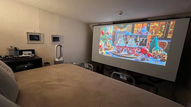 🎄クリスマスパーティ🔔🏠Mare西荻窪203🎉おうちパーティー🎦映画鑑賞会100㌅大画面スクリーン🎬女子会/誕生会の写真2