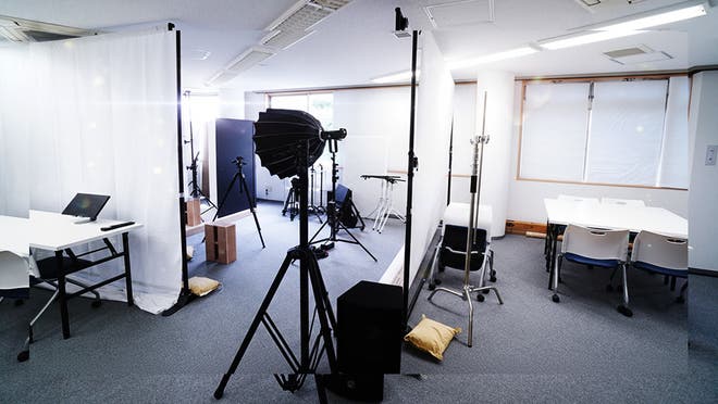 手ぶらで行ける!恵比寿駅徒歩2分!撮影・配信スタジオ! 撮影配信機材が備え付け。機能性を重視したリーズナブルなスタジオです。の写真2