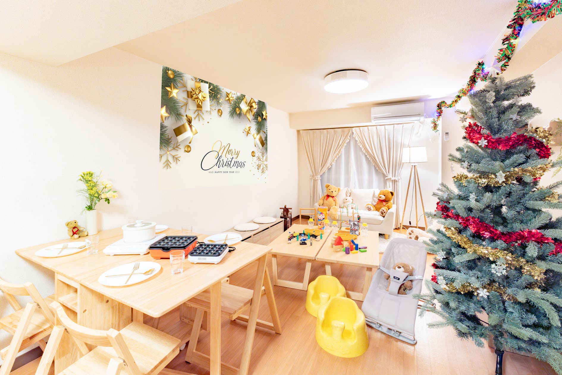 ＼NEW OPEN🎊／最大18名✨矢場町駅徒歩５分🚶‍♂️近隣駐車場多数🚗ママ会🧸クマ沢山映えスペース🧸の写真1