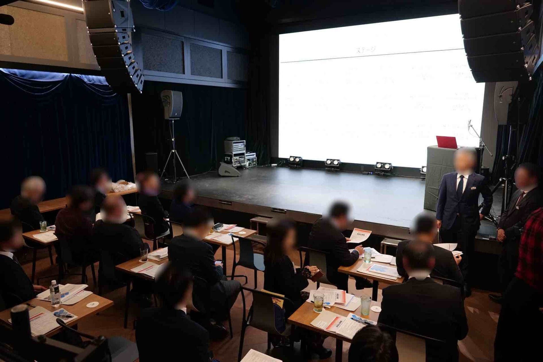 【六本木駅徒歩3分】最高級の音響機器・270インチLEDビジョンを完備。セミナー・パーティーなどあらゆるビジネスイベントに対応。の写真4