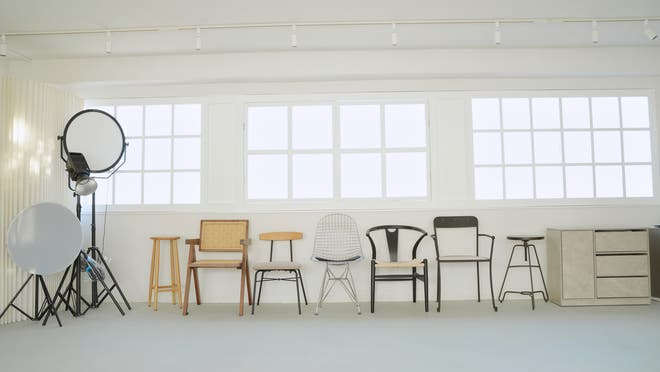 【新横浜エリア/小机駅30秒】移転&新規OPEN 南北のW自然光×機材無料|4Kモニター完備の白壁スタジオ|studio µの写真9