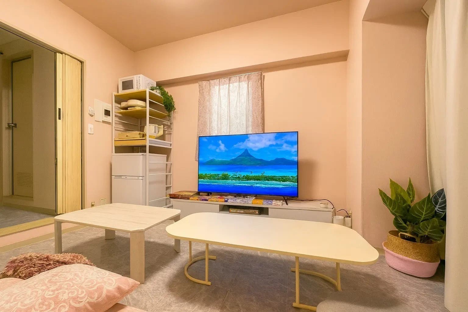 おうちデートや友達パーティーに最適！可愛くて落ち着く癒し空間！の写真6