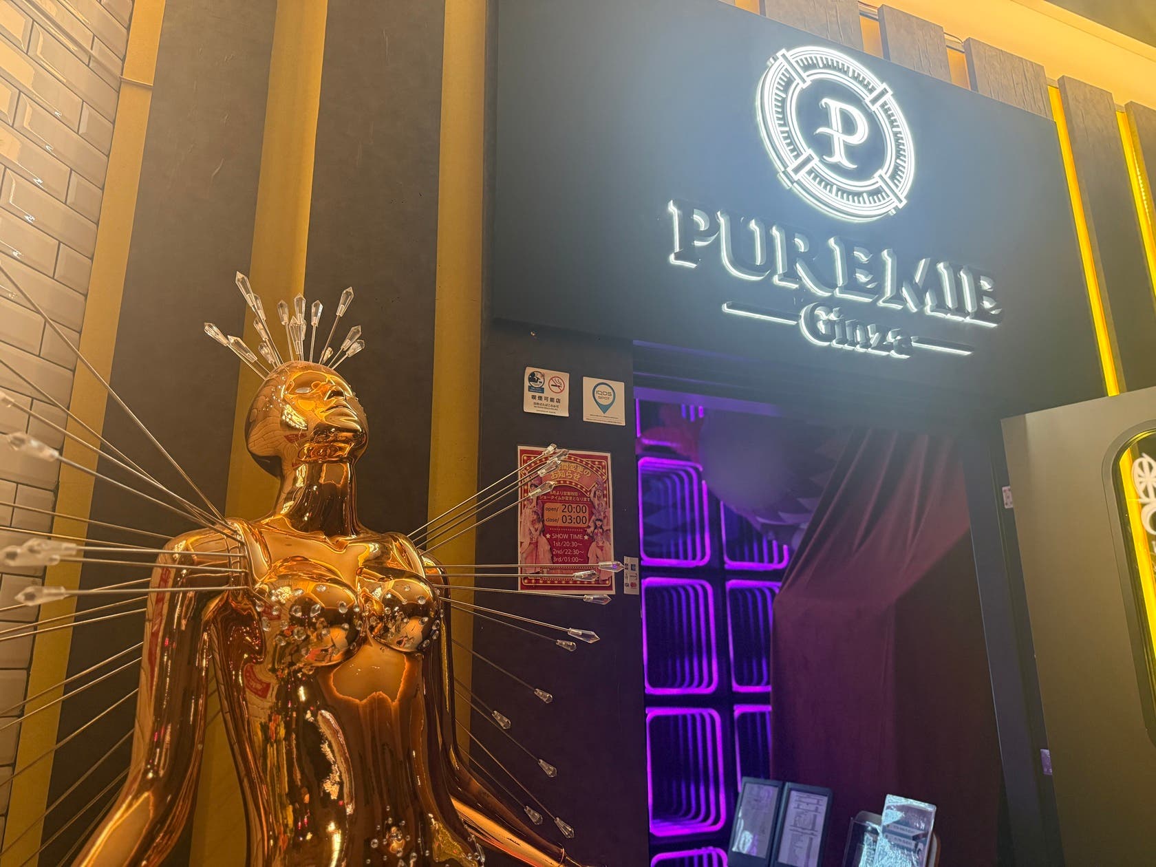 銀座・新橋エリアの大型ショークラブの写真7