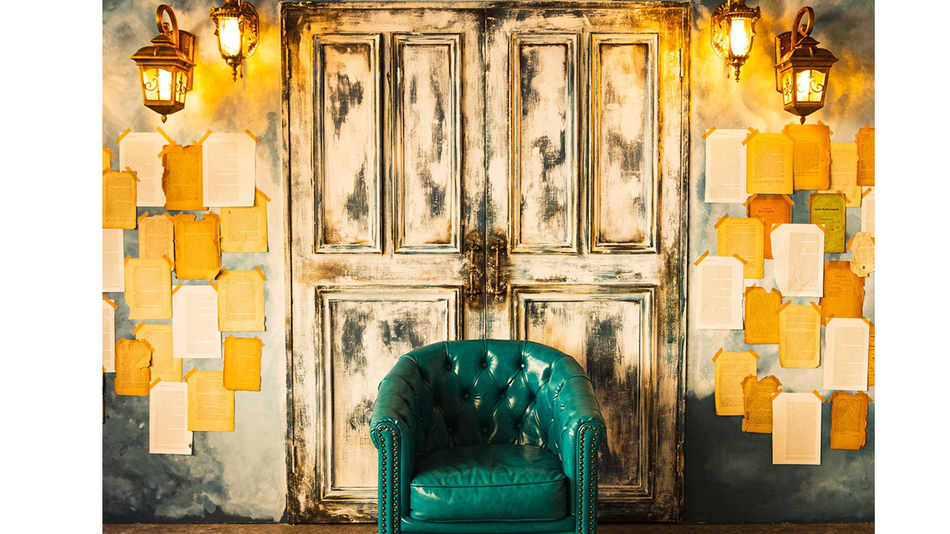 【ロビンスタジオ】 窓からの明るい自然光のあふれる空間 シャビーテイストを基調としたスタジオの写真9