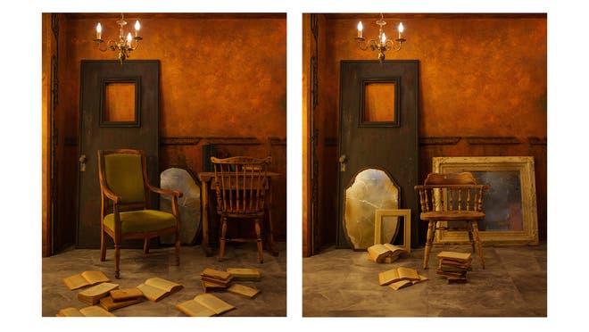 【エリックスタジオ】ダーク&クラシックの異世界空間!大きな窓も備えた廃墟風スタジオの写真15