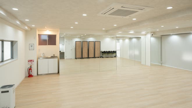 【期間限定価格】NEW OPEN!上野駅から5分♪尾久駅すぐ 一面鏡張り70㎡多目的スペース 会議/ヨガ/ダンススタジオ/撮影の写真8