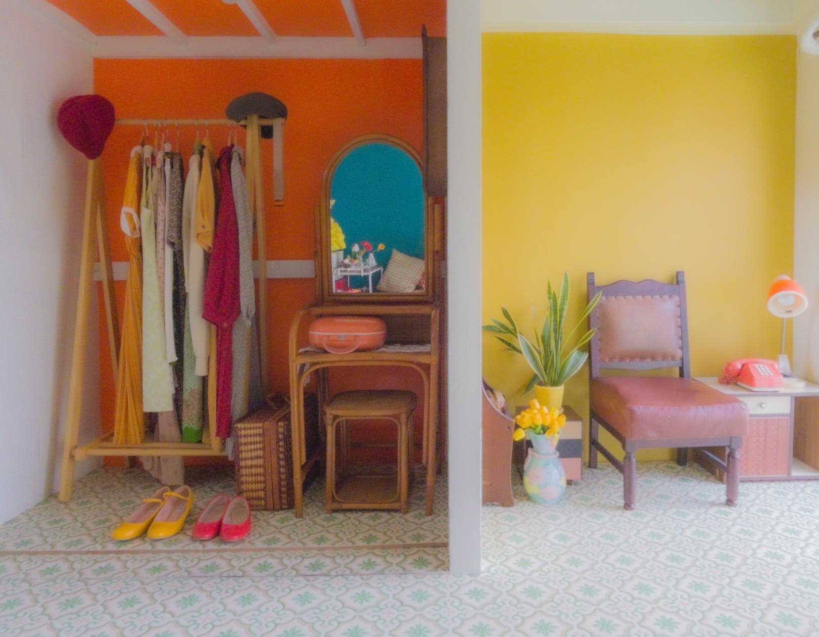 ミニ朱夏堂 #レトロポップ #自然光 #カラフル #かわいい #vinage #ペット可 #コスプレ #結婚前撮り #キッズ撮影の写真2