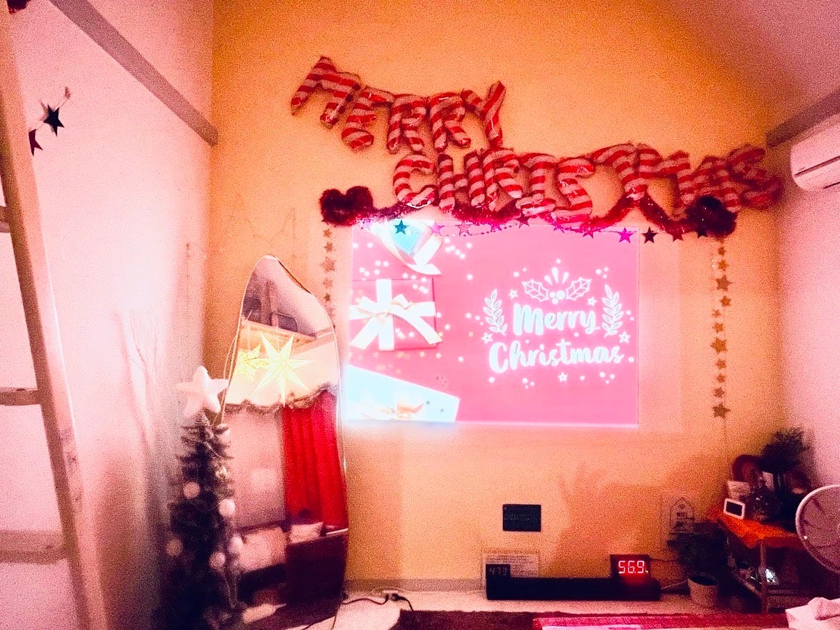 🎄クリスマスパーティ🔔🏠Mare西荻窪202🎥映画鑑賞会🌟4K１００㌅プロジェクター🎬｜推し活｜女子会｜の写真2