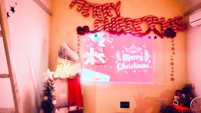 🎄クリスマスパーティ🔔🏠Mare西荻窪202🎥映画鑑賞会🌟4K100㌅プロジェクター🎬|推し活|女子会|の写真2