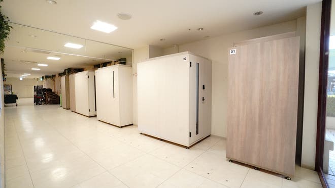 <ワークブース海老名マルイNo.1>完全個室💼Wi-Fi📶モニター🖥テレワーク/Web会議/面接/自習/作業の写真5