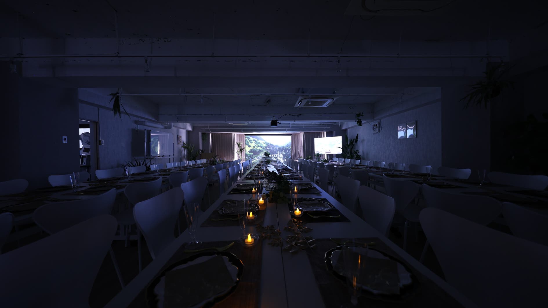 #イーストGoburin2nd【東新宿】クリスマス🎄忘年会🤶駅1分/席数84立食100名飲食/120㌅画面/会議/セミナーの写真18