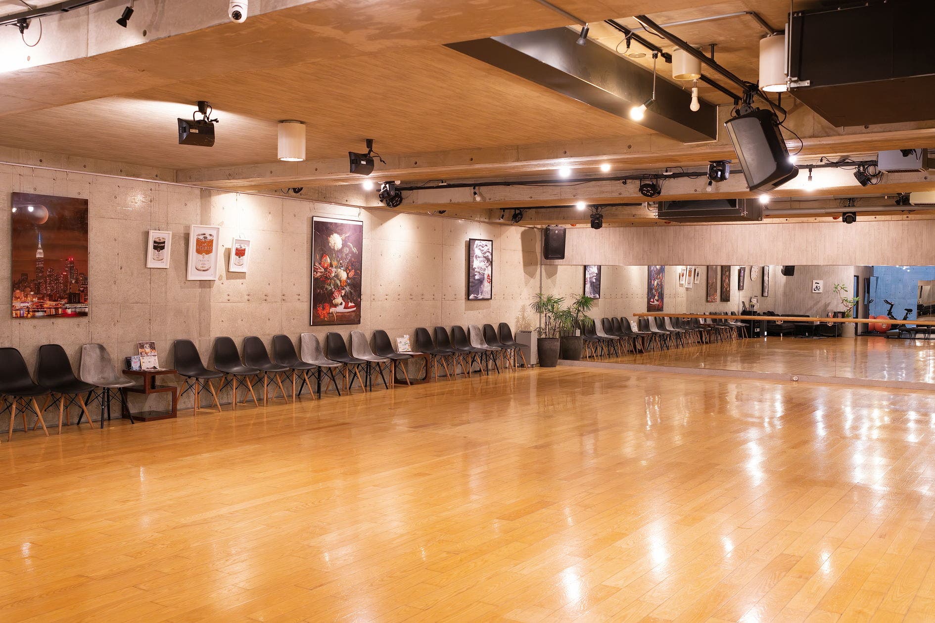 日曜、祝日、ダンスをはじめとする、レッスン、イベント、会議などにご利用いただけますの写真1