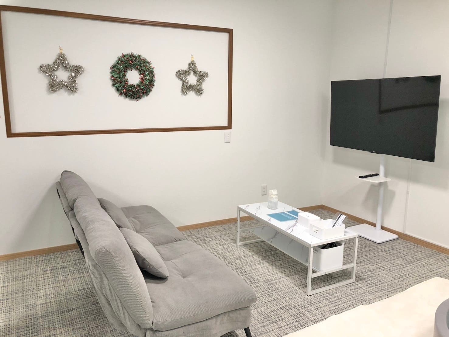 【35m²のティファニー風ルーム👗】12月上旬Open！女子会/ママ会/子連れOK/撮影会/プロジェクター/Wi-Fiの写真6