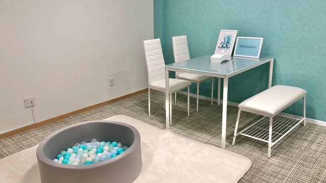 【35m²のティファニー風ルーム👗】12月上旬Open!女子会/ママ会/子連れOK/撮影会/プロジェクター/Wi-Fiの写真4