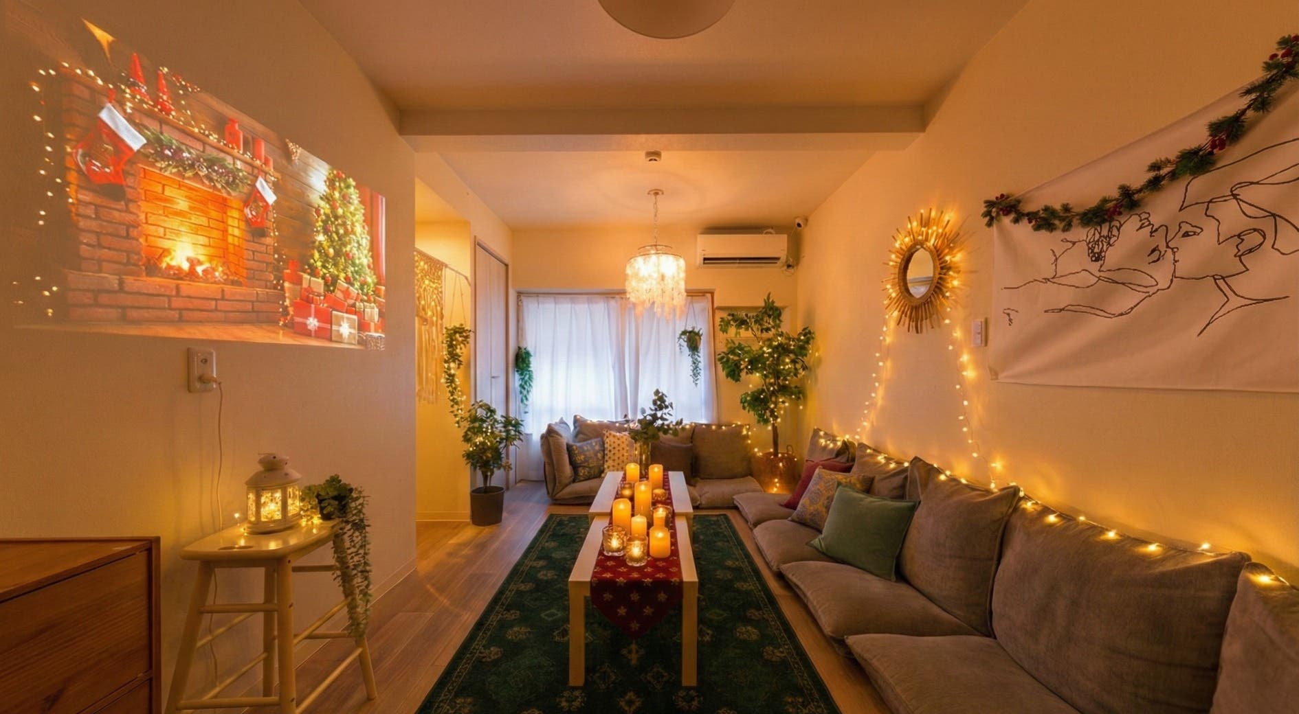 #オオクボGoburin205【新大久保】クリスマス🎄忘年会🤶最大15名🉐駅5分🥳女子会・タコパ・撮影・24H・飲み会の写真1