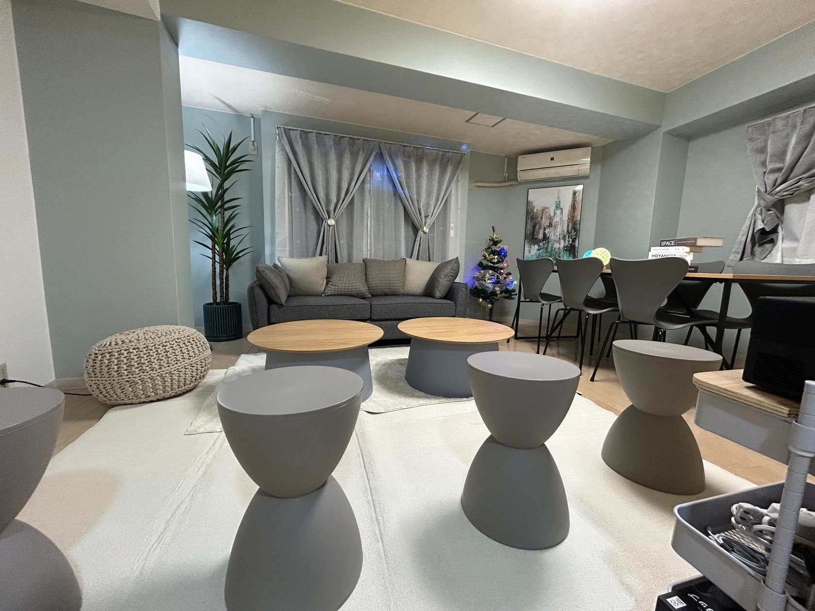 mint+ Osaka FUKUSHIMA（ミントプラス）💚  女子会・誕生日会・推し活にぴったりの北欧ミント空間🎀✨の写真4