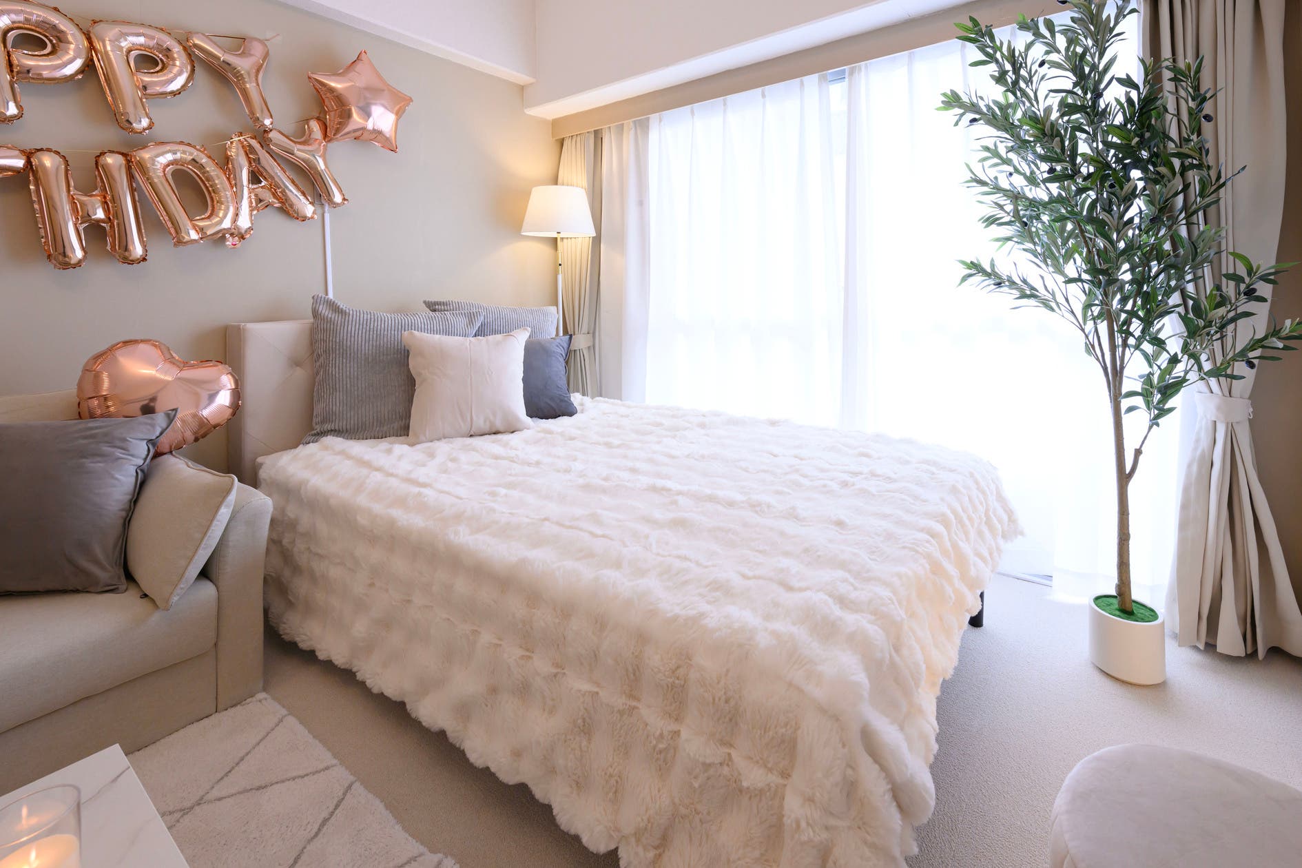 💓女子会/学生大人気✨大迫力100㌅鑑賞会／Switch🎥💫お子様連れ大歓迎👦ふわふわマットレス🤍飾付けバースデー🎂の写真11