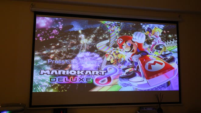 💓女子会/学生大人気✨大迫力100㌅鑑賞会/Switch🎥💫お子様連れ大歓迎👦ふわふわマットレス🤍飾付けバースデー🎂の写真16