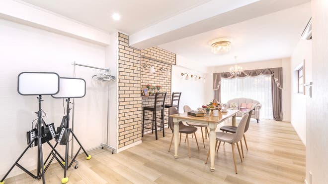 スペモ🍽️クリスマス🎄ペット可🐾キッチン🍳三口コンロ❤️🔥料理🥘撮影🎥759_チェリッシュスタジオ-04号館の写真8