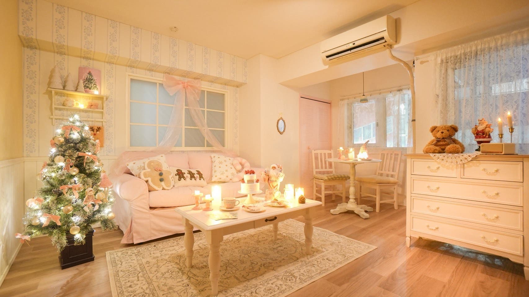 【渋谷徒歩3分🚶‍♂️】自然光✨ベビー用品完備👶ママ会,女子会,推し活,デート【韓国ハウススタジオ風🎀】の写真1