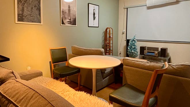 🎬⛄冬休み先取り半額キャンペーン🎄✨駅3分🎬ボドゲ🎲距離が縮まる魔法シアター✨寝ころびソファ📺毎日清掃の写真1