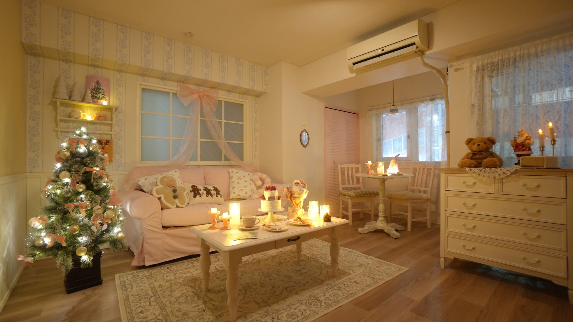 【渋谷徒歩3分🚶‍♂️】自然光✨ベビー用品完備👶ママ会,女子会,推し活,デート【韓国ハウススタジオ風🎀】の写真2