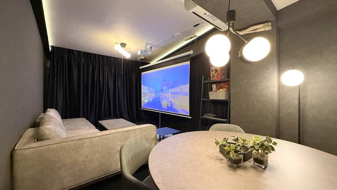 12月リニューアルOPEN💡100㌅大型スクリーン🎥|渋谷駅4分🚶|24h|当日予約OK|DVDプレーヤーあり_398の写真7