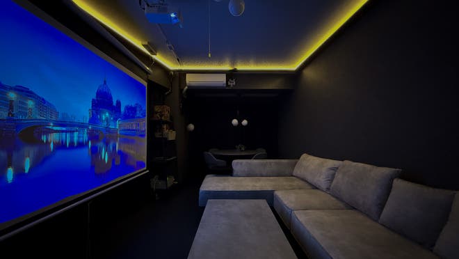 12月リニューアルOPEN💡100㌅大型スクリーン🎥|渋谷駅4分🚶|24h|当日予約OK|DVDプレーヤーあり_398の写真9