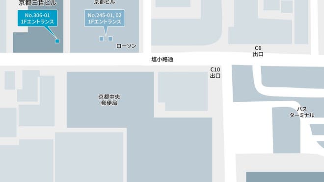 【テレキューブ】日本生命京都三哲ビルの個室型ワークブース(306-01)です。視線と音を遮る、プライベートな集中環境。の写真3