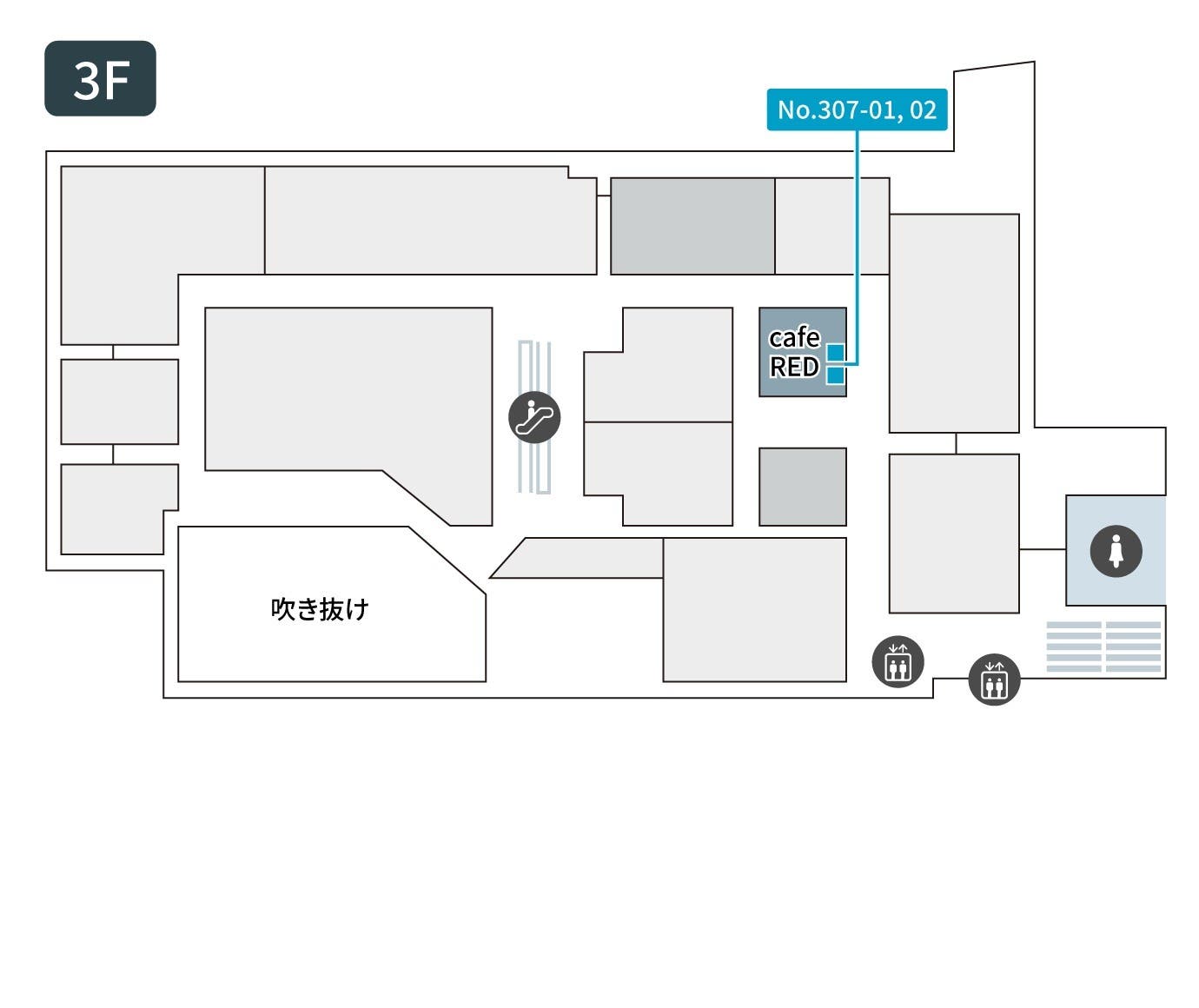 【テレキューブ】トナリエ宇都宮の個室型ワークブース（307-01）です。視線と音を遮る、プライベートな集中環境。の写真3