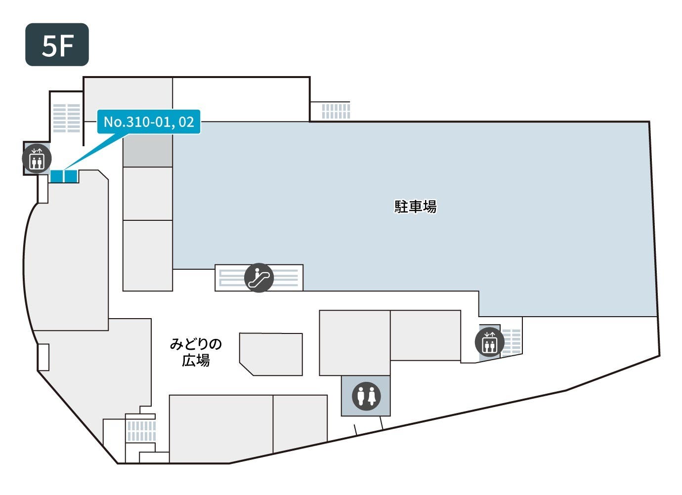 【テレキューブ】近鉄百貨店草津店の個室型ワークブース（310-02）です。視線と音を遮る、プライベートな集中環境。の写真3