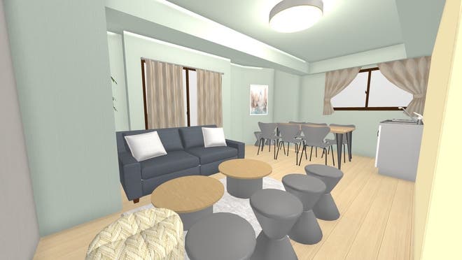 【NEW|2025年12月OPEN】 梅田・大阪駅エリア✨北欧ミント空間|女子会・推し活・映画鑑賞|JR福島駅3分の写真21