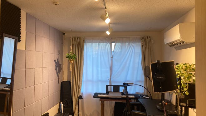 セルフレコーディングスタジオ/機材レンタル無料/防音/Dr-80/80デシベル減音/ボーカル録音に!の写真2