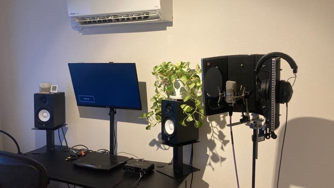 セルフレコーディングスタジオ/機材レンタル無料/防音/Dr-80/80デシベル減音/ボーカル録音に!の写真3