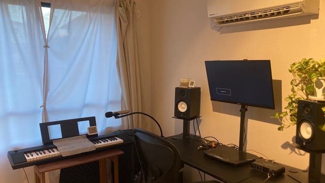 セルフレコーディングスタジオ/機材レンタル無料/防音/Dr-80/80デシベル減音/ボーカル録音に!の写真4