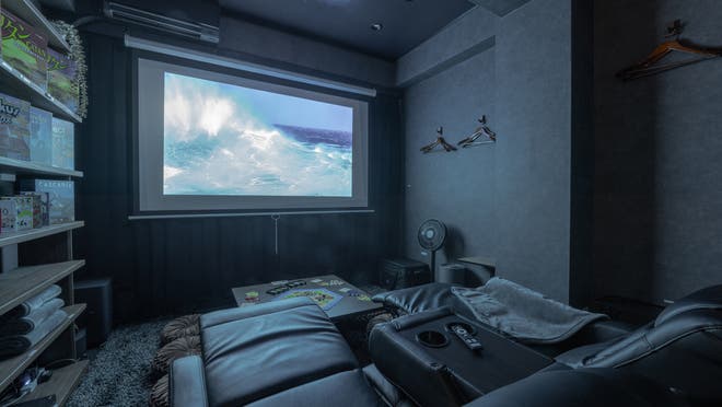 スペモシネマ🎥クリスマス🎄プロジェクター🎞️映画鑑賞🎬️デート💞ボードゲーム🎲638_SpemoCINEMA神田の写真2