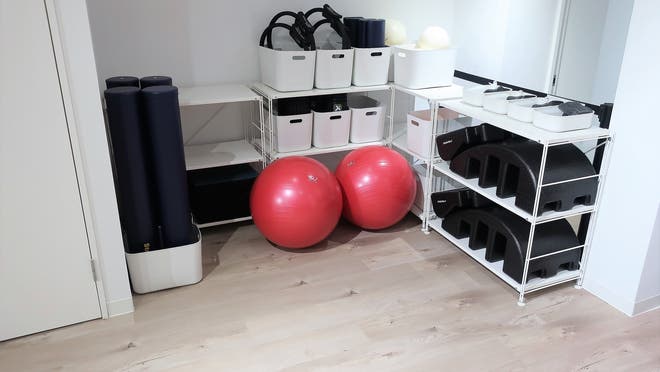 【ブース④】 ピラティスマシン完備 関内駅1分🚃160㎡の広々空間/明るい綺麗なスタジオ🌈マット/ボール/リング充実設備の写真6