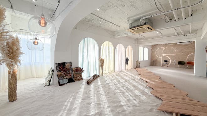 【2024ベストホスト運営】🏝️ NEW OPEN 🏝️ サントリーニ島|砂浜スタジオ|シロホリ|機材無料の写真1