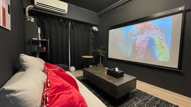 スペモ🎬駅徒歩4分🚶♀️プロジェクター🎦スクリーン🎞️映画鑑賞🍿ゲーム🎮️デート💖818_CINEMA大阪十三の写真5