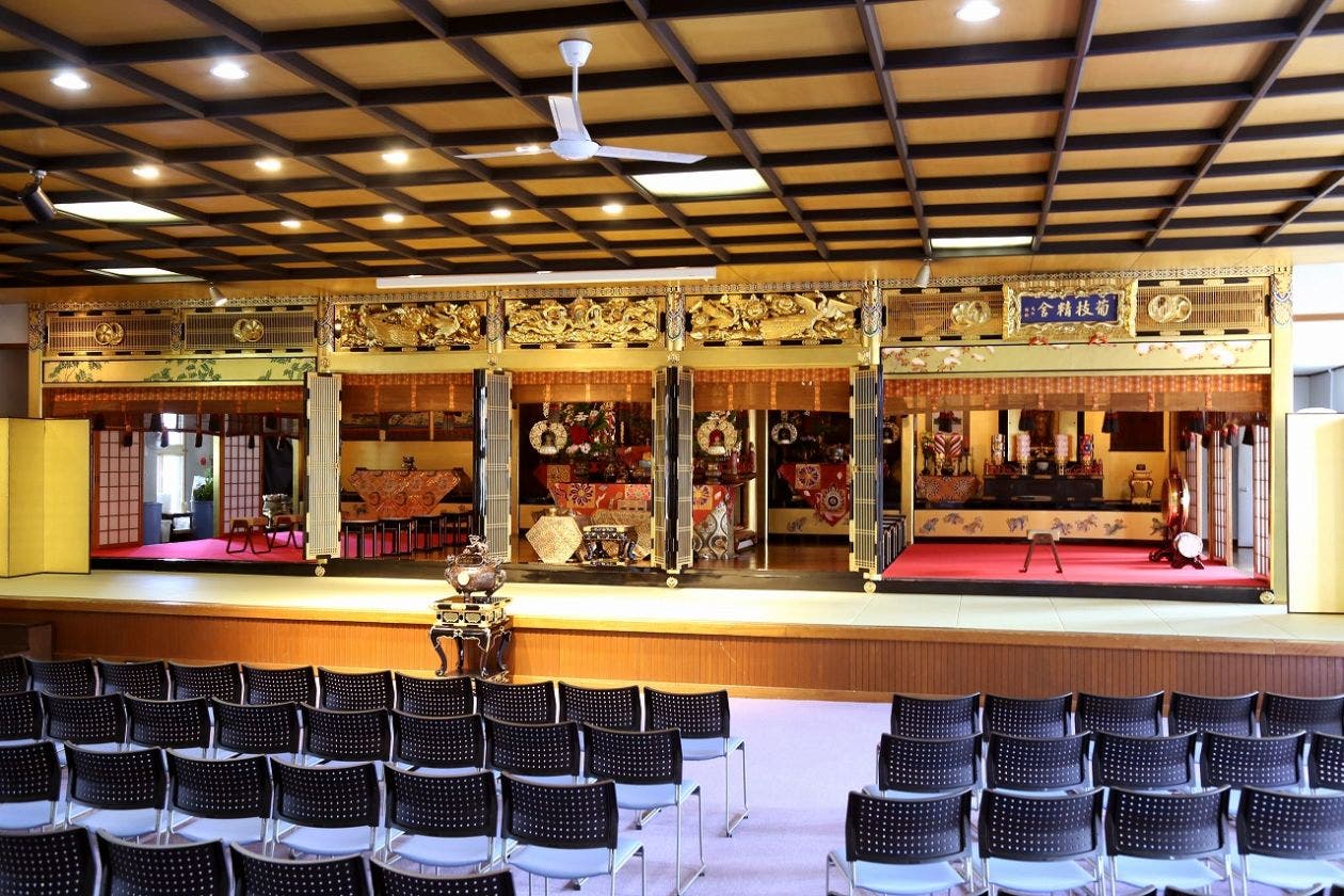 お寺の本堂での講演、イベントに最適【本堂ホール】の写真4