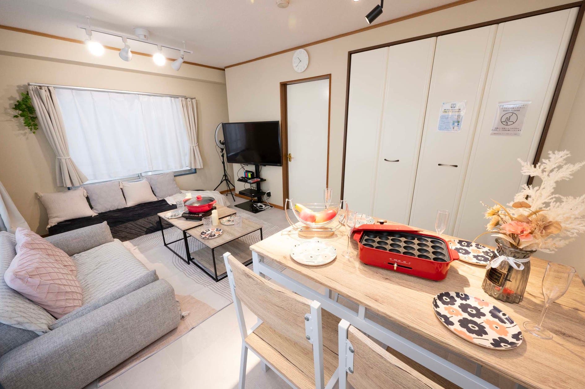 【💐最大５０％OFF】取手💐Francfrancスタイルで高級感をグッと演出✨女子会💑ママ会に最適❤︎最大12名🆗24Hの写真2