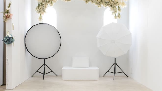 【永福町駅4分】広々40㎡超/大型鏡計6m超/調光調色/ダンス・ポージング・演劇・撮影・楽器演奏可☆/プロ監修撮影スペースも併設の写真2