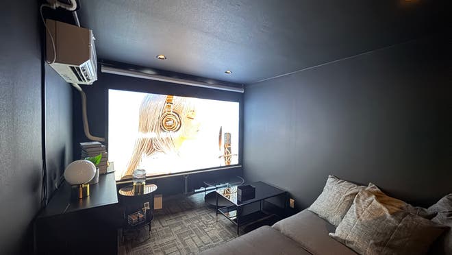 スペモ🎥仙台駅徒歩8分🚶♀️まったりデート💝プライベートな映画鑑賞🎬️プロジェクター🎞️791_CINEMA仙台の写真2