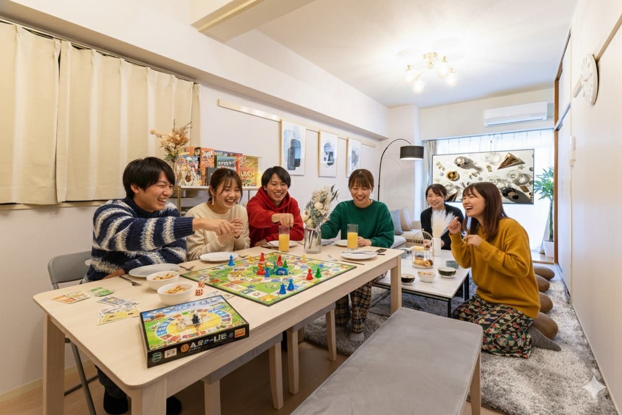 🛋️伏見3分🚶‍♀️14名OK🎉クリスマス🎄年末年始🎍女子会🎀推し活💖Switch2🎮65型TV📺ボドゲ✨の写真3