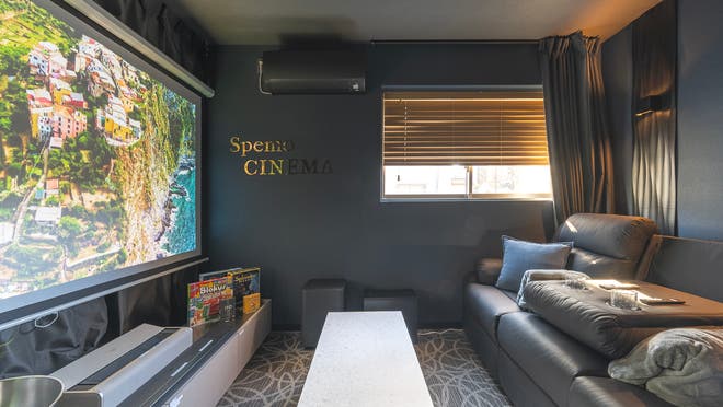 スペモシネマ🎬️東新宿駅4分🍷ゴミ無料👌🏻プロジェクター🎥映画デート💞ゲーム🎮706_SpemoCINEMA東新宿の写真3